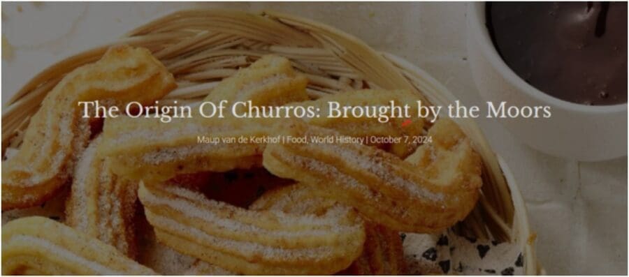 The Spanish corner: The Origins of Churros | Notre Dame School