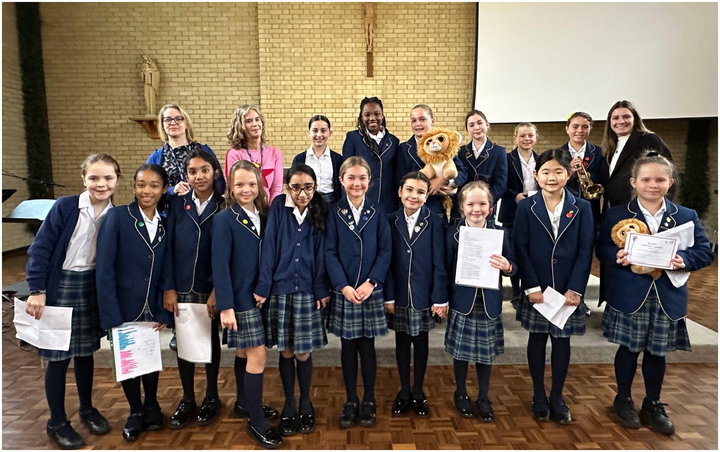 5A Faith and Music Assembly January 17th | Notre Dame School