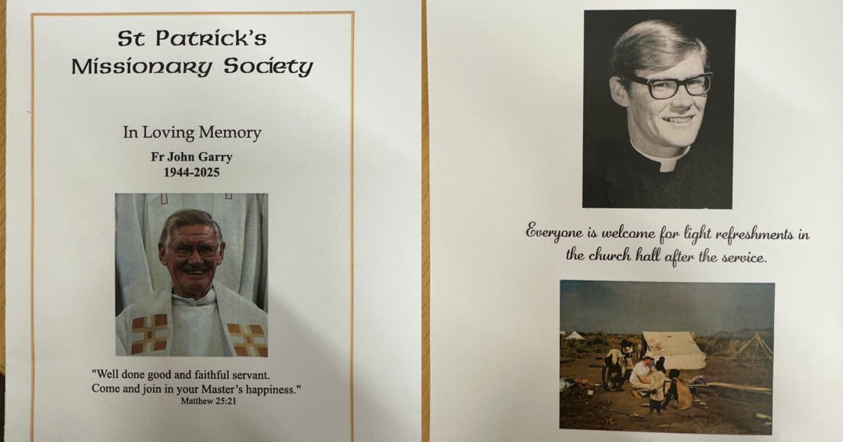 Fr John Garry Memorial's Mass | Notre Dame School