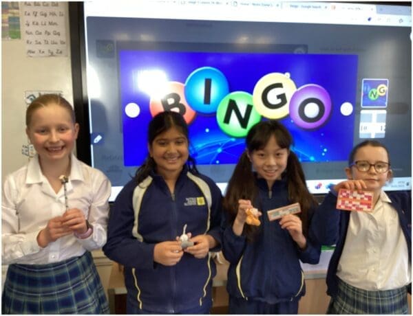 KS2 Maths Ambassadors - BINGO! | Notre Dame School