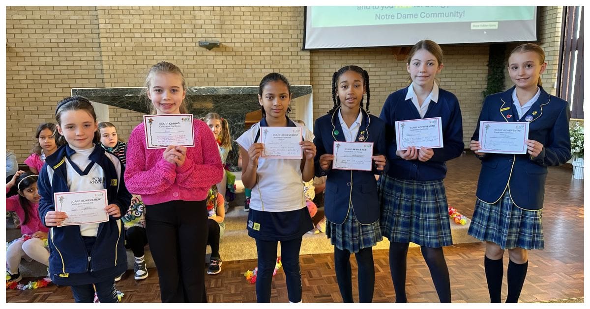 Prep Certificates February 28th | Notre Dame School