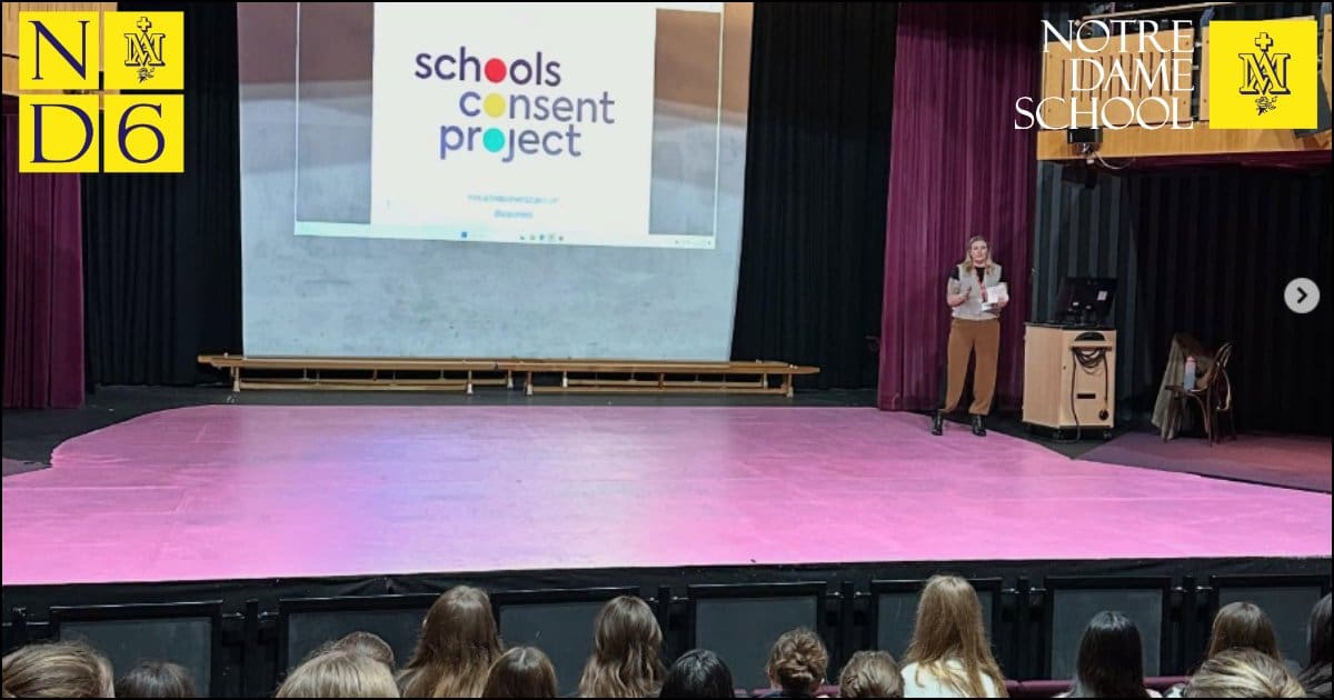 Year 12 - The School Consent Project | Notre Dame School