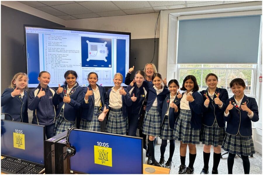 Year 6 Astro-Pi Mission Zero | Notre Dame School