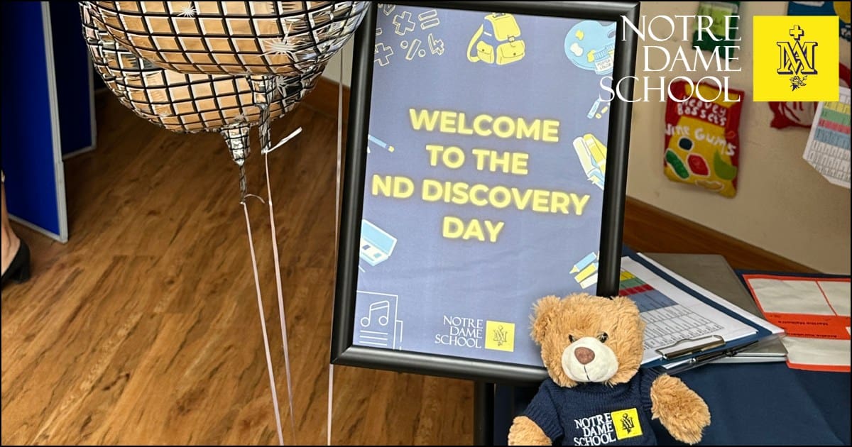 Year 7 Discovery Day | Notre Dame School