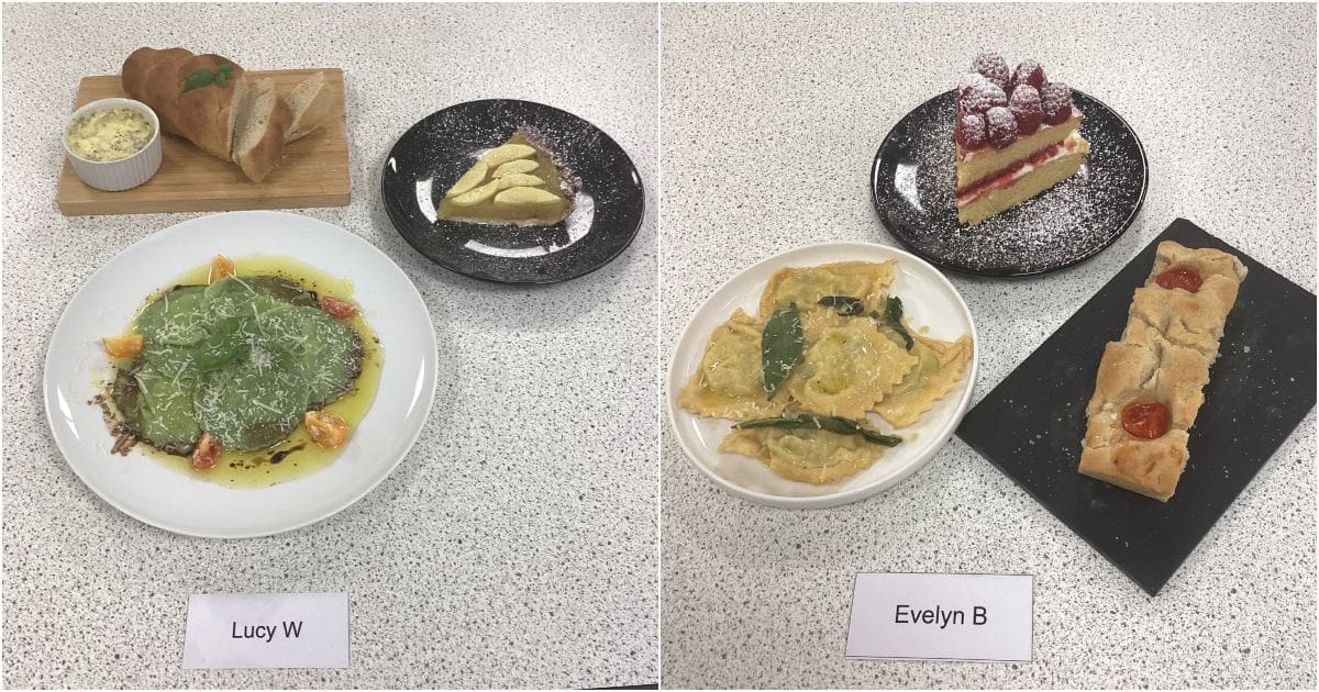 Food and Nutrition - Year 10 Practical Exam | Notre Dame School